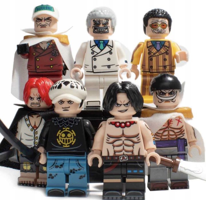 Lego One Piece custom minifigures set figure anime | Grailed