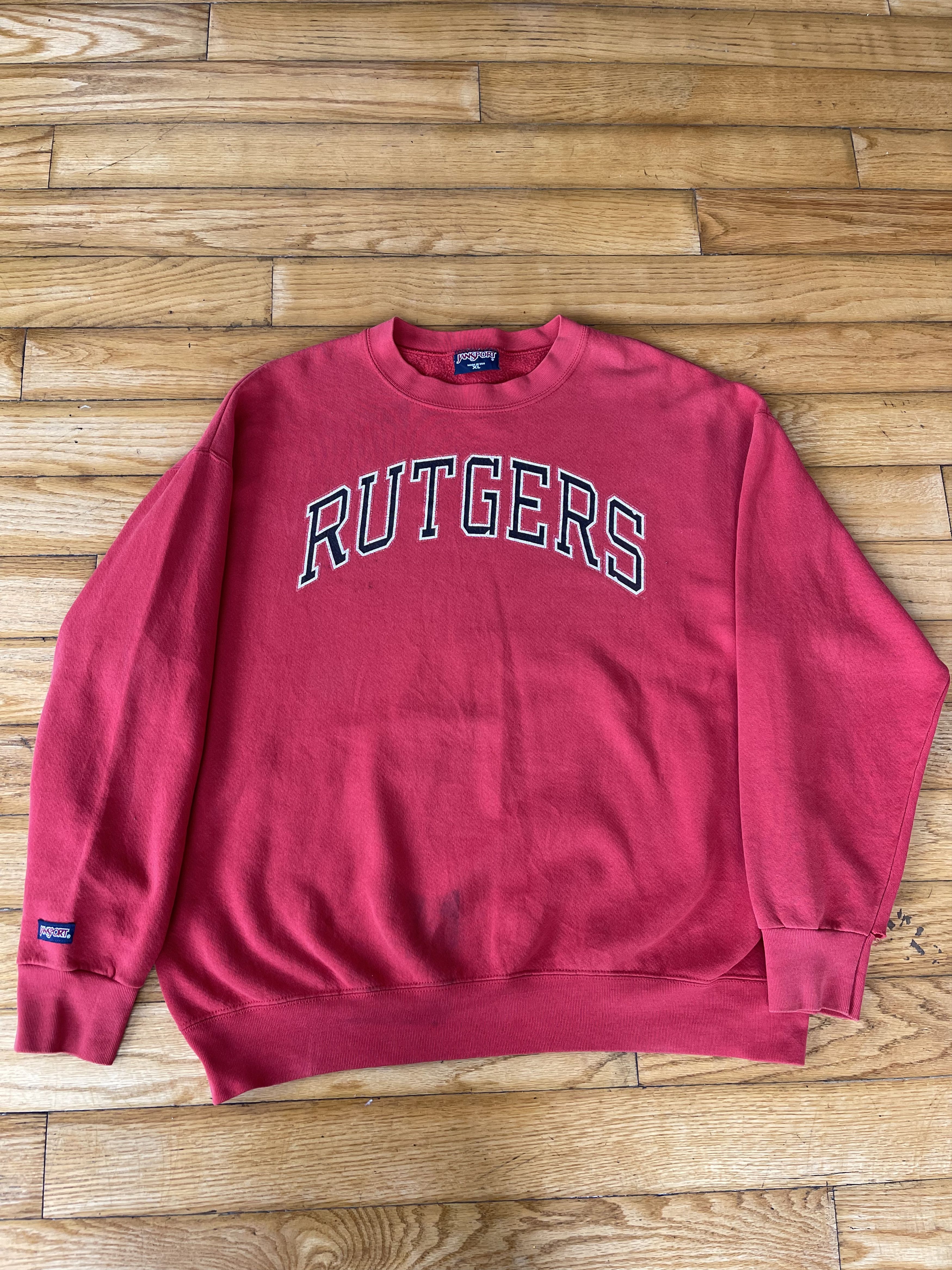 Jansport × Vintage Vintage Rutgers Jansport Crewneck | Grailed