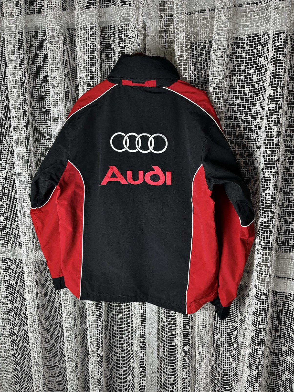 Racing Audi Racing Jacket Big Logo Motorsport Vintage Y2K Formula 1 ...