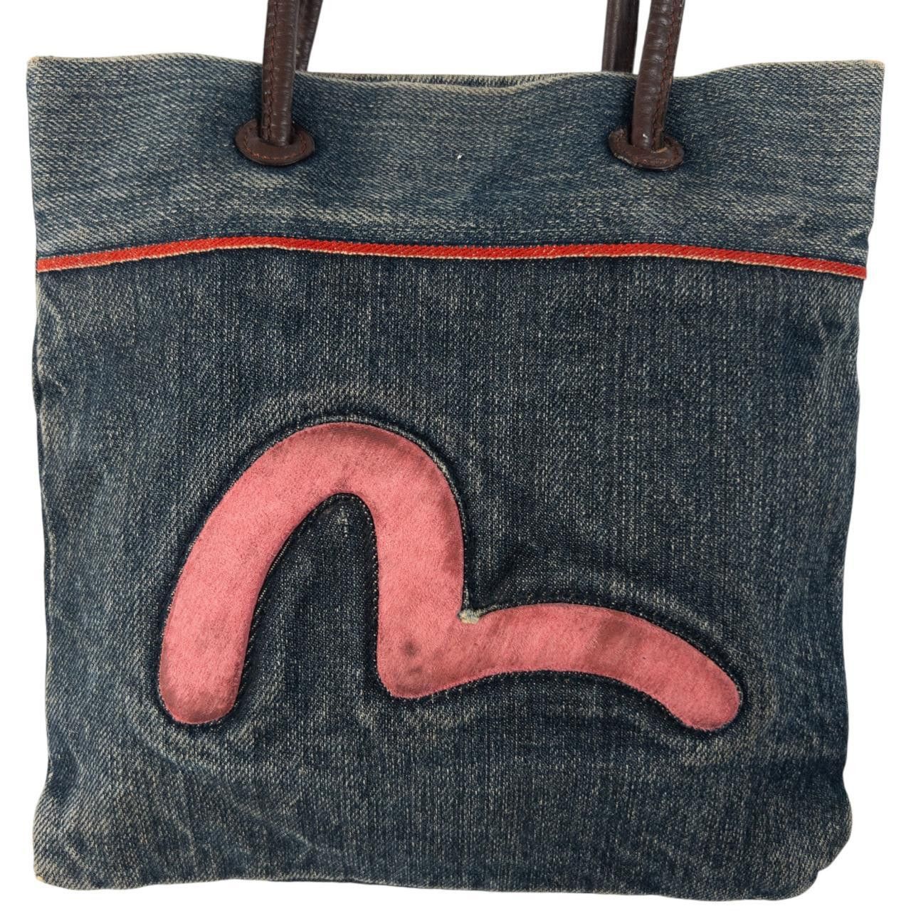 Evisu Vintage Evisu Gull Japanese Denim Handbag | Grailed