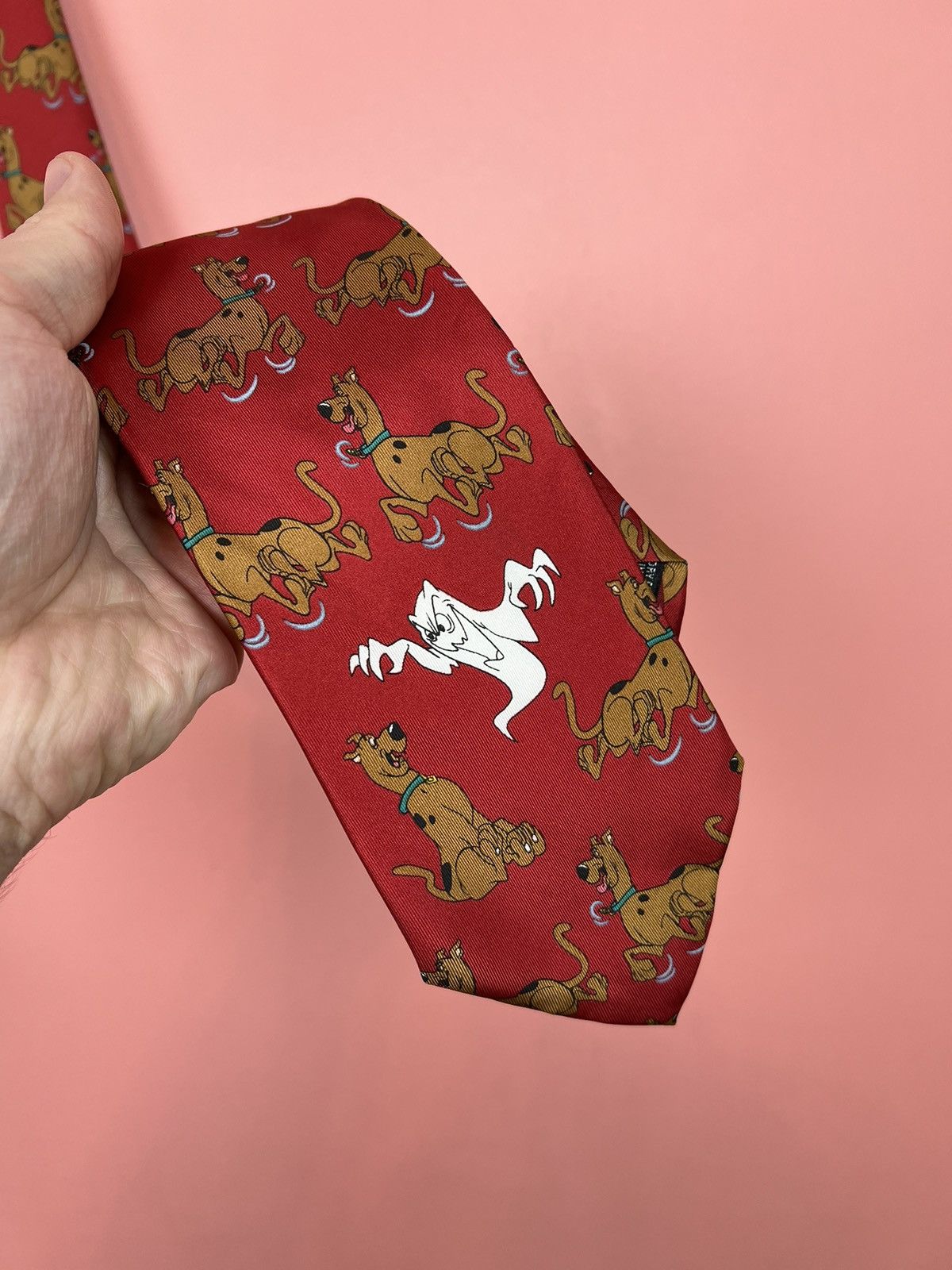 Designer × Vintage The rack tie silk hanna-barbera scooby-doo | Grailed