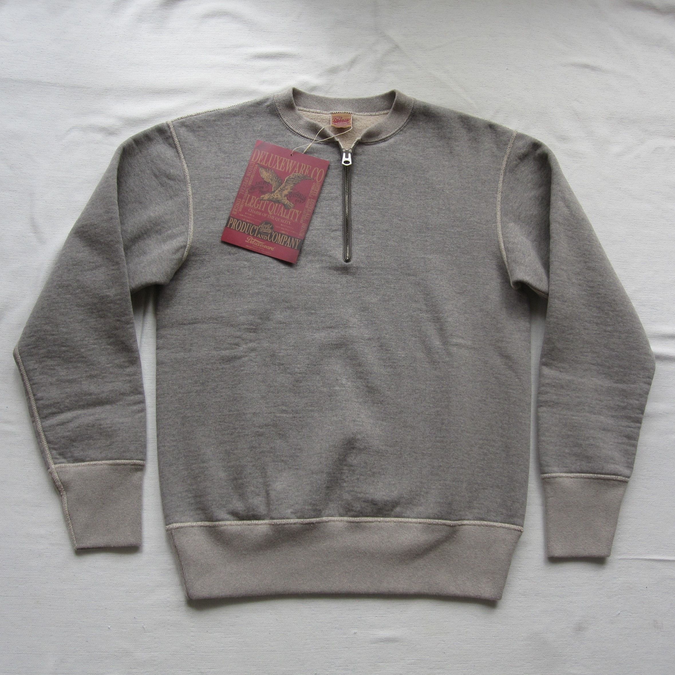 Freewheelers DELUXEWARE HALF-ZIP PLAIN SWEATER | Grailed