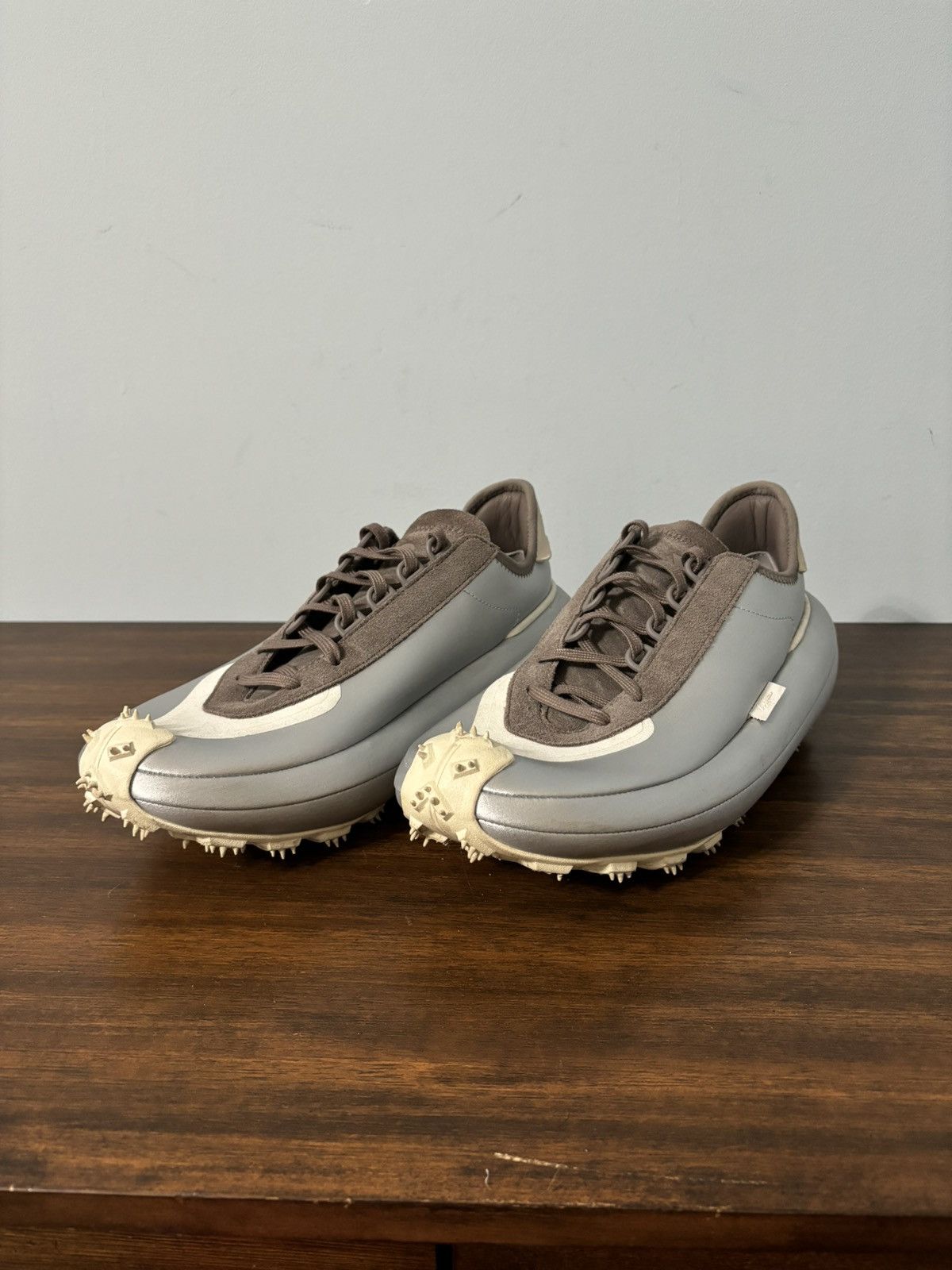 Adidas adidas Y-3 Makura Silver Metallic Brown Cream White | Grailed