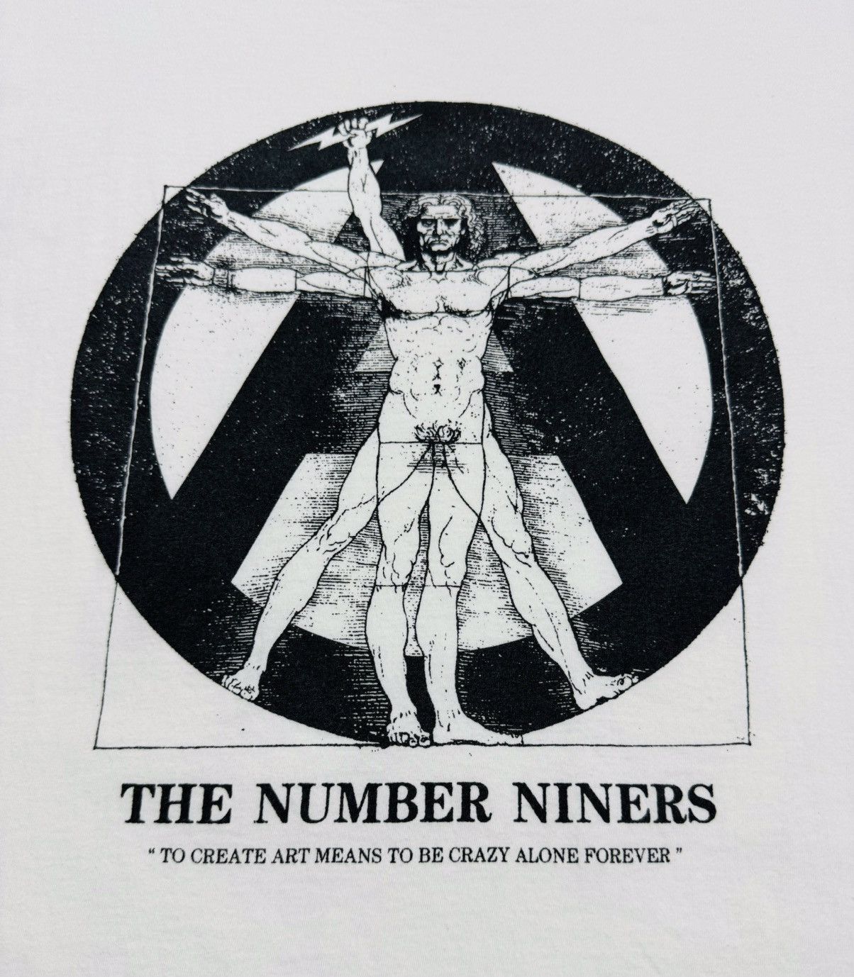 Number (N)ine Vitruvian Man T-Shirt | Grailed