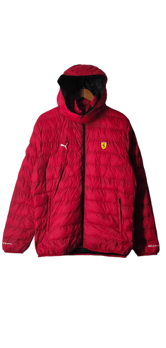 Puma PUMA X SCUDERIA FERRARI PUFFER JACKET | Grailed