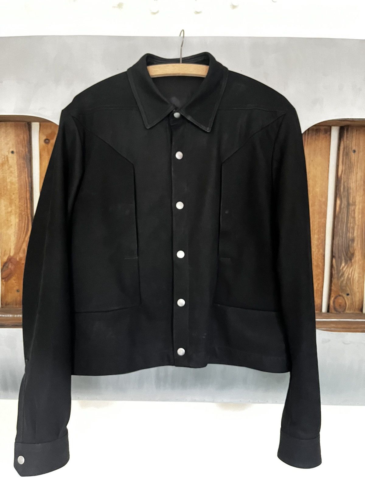 Rick Owens Rick owens alice strobe Leather jacket | Grailed