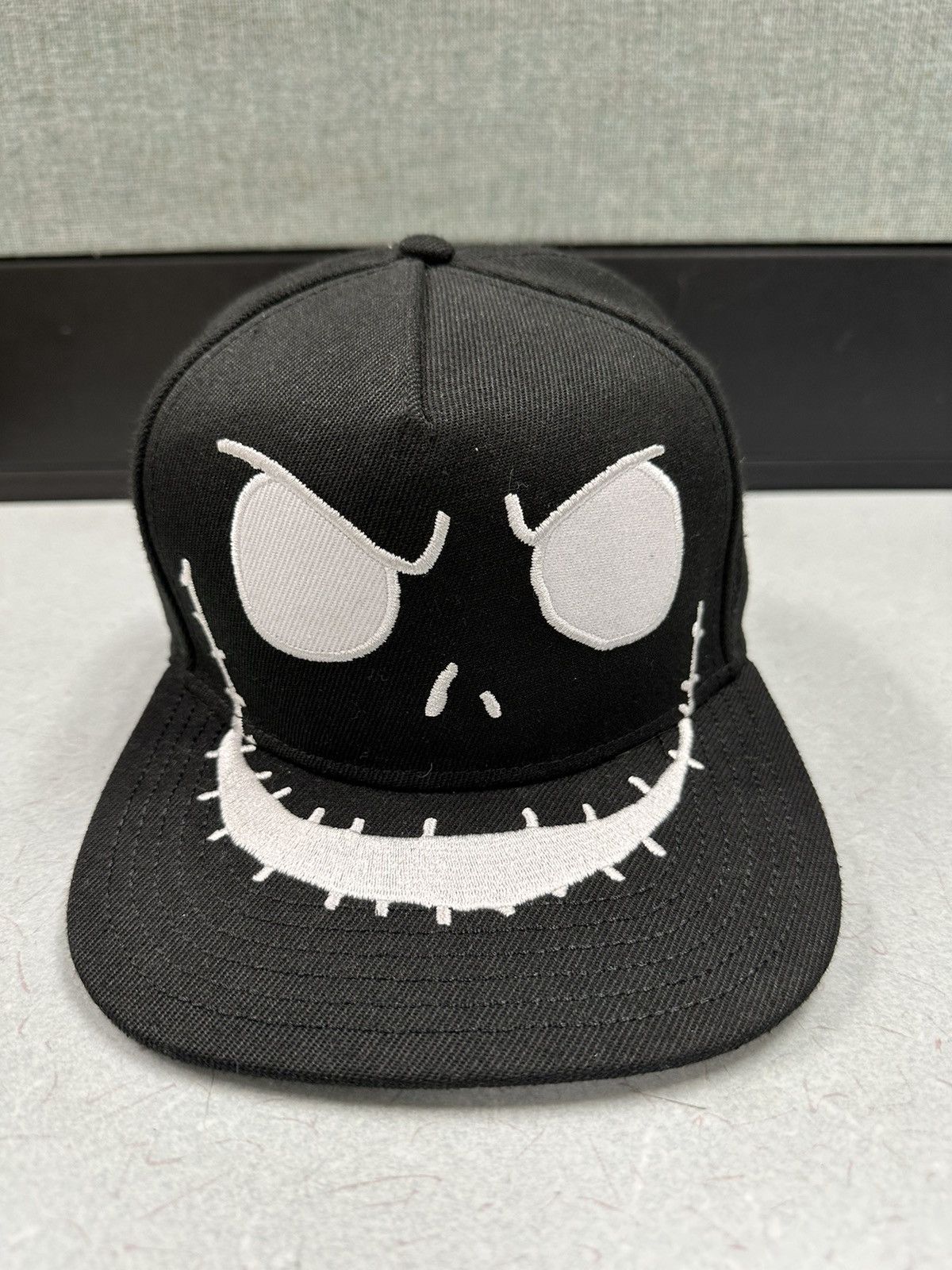 Disney × Movie Nightmare Before Christmas Jack Skellington Snapback Hat ...