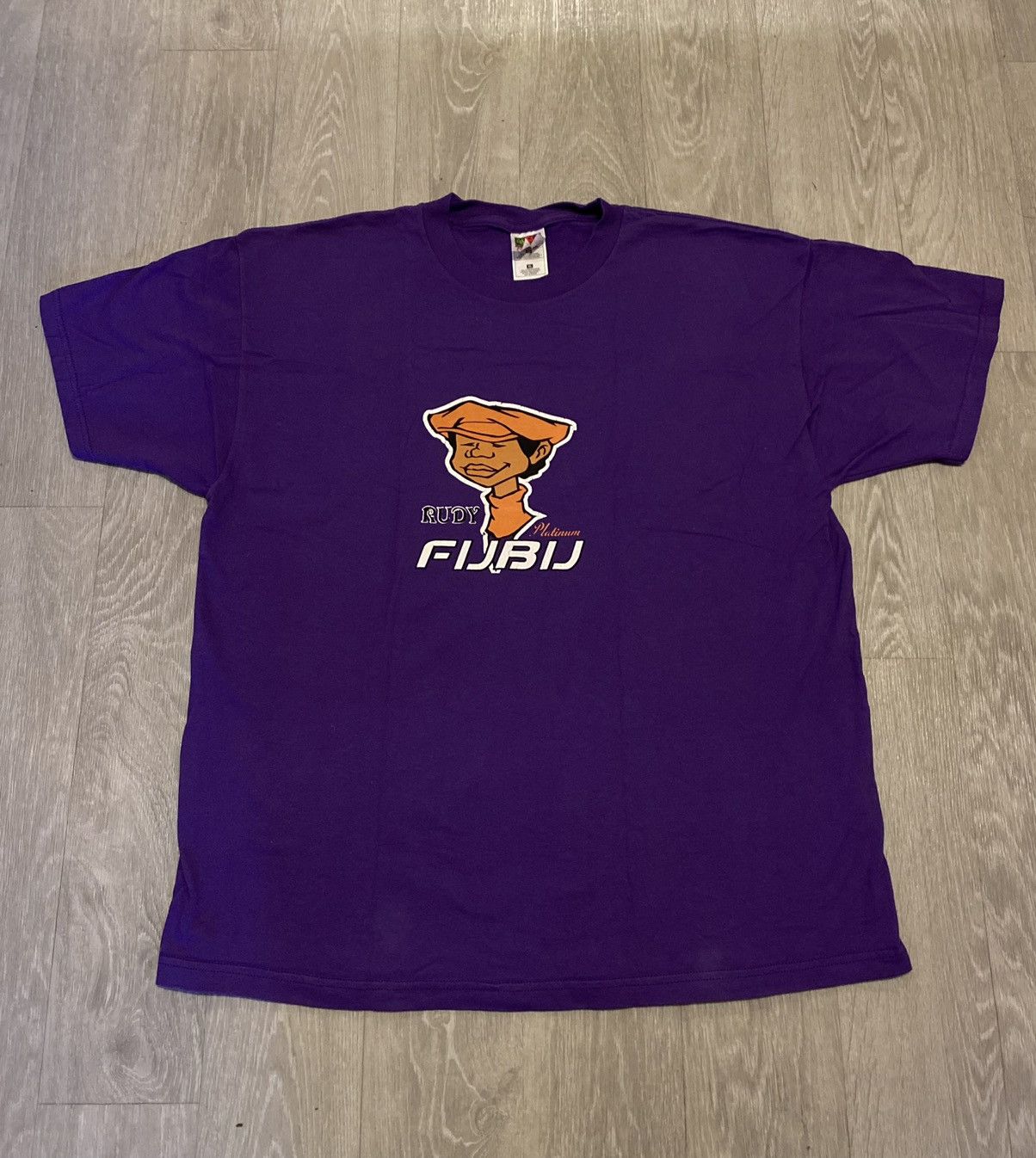 Fubu × Streetwear × Vintage Vintage 90s FUBU Rudy Big Logo Y2K Rare T-shirt | Grailed