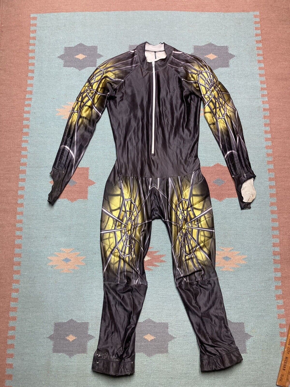 Spyder SPYDER Downhill Ski Race Suit Large Team USA Web Padded | Grailed