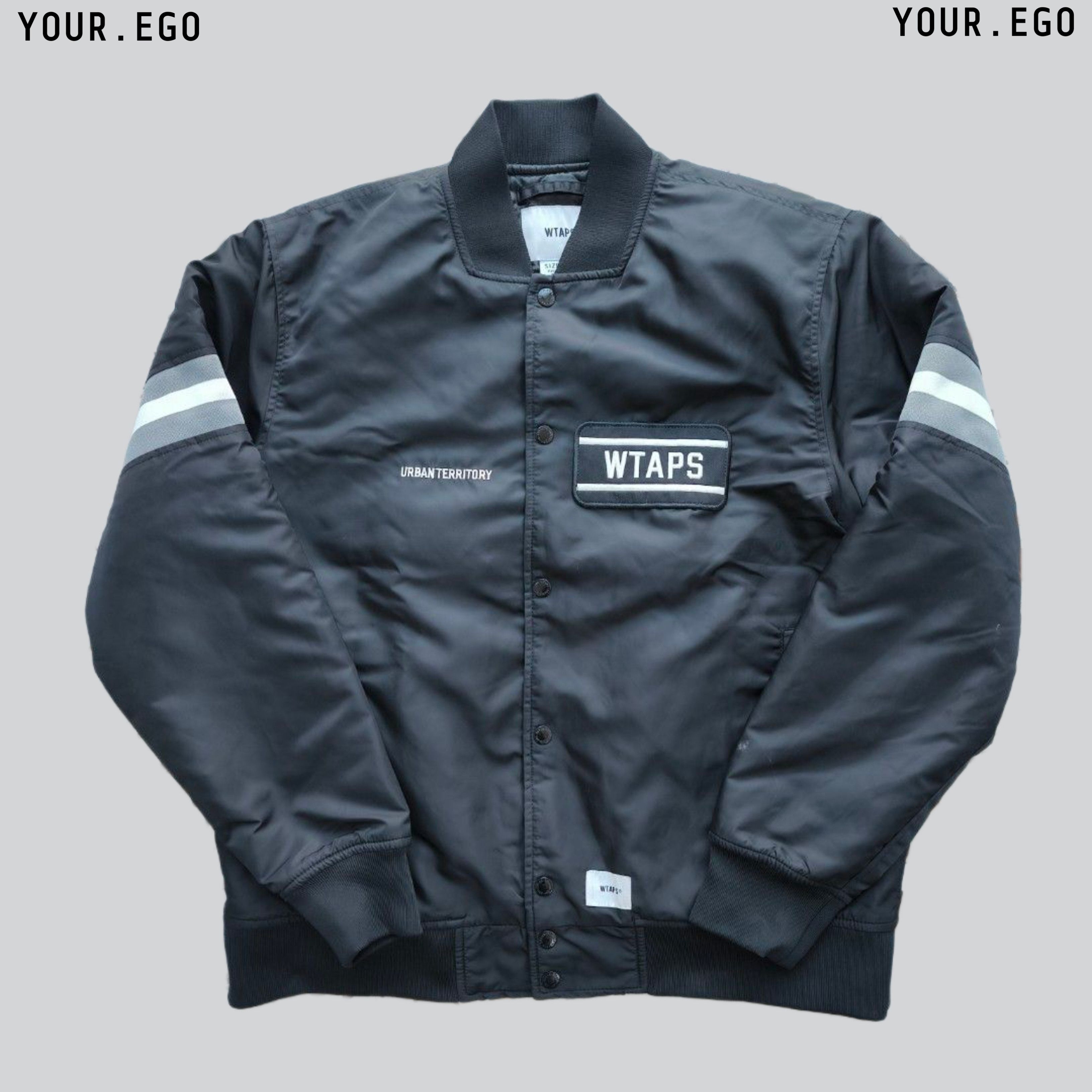 Wtaps WTAPS Team Satin Jacket FW18 | Grailed