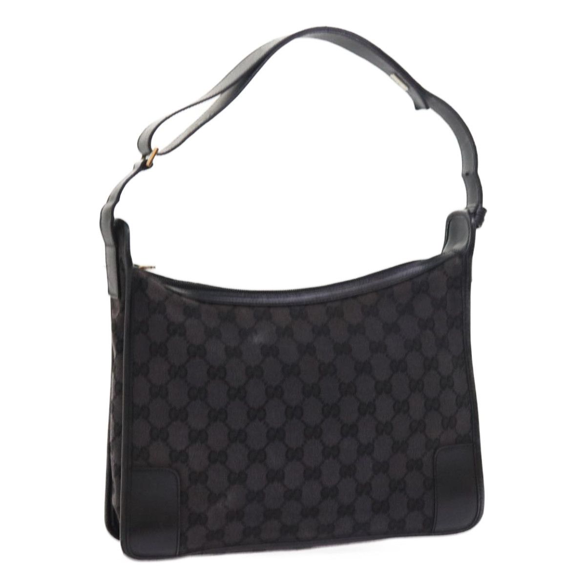 Gucci GUCCI GG Canvas Shoulder Bag Black 001 4205 001998 Auth ac2199 | Grailed