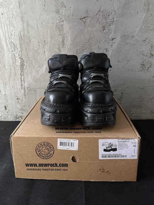 New Rock New rock platform boots | Grailed