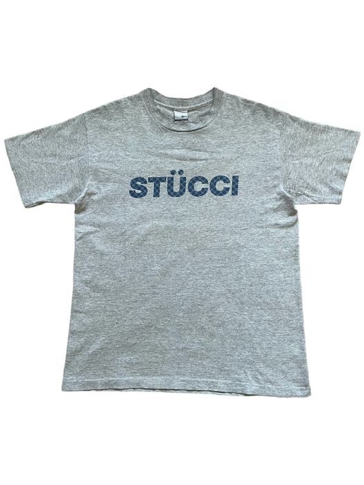 Vintage Stussy 2000s ‘Stucci’ Gucci Monogram Vintage T shirt | Grailed
