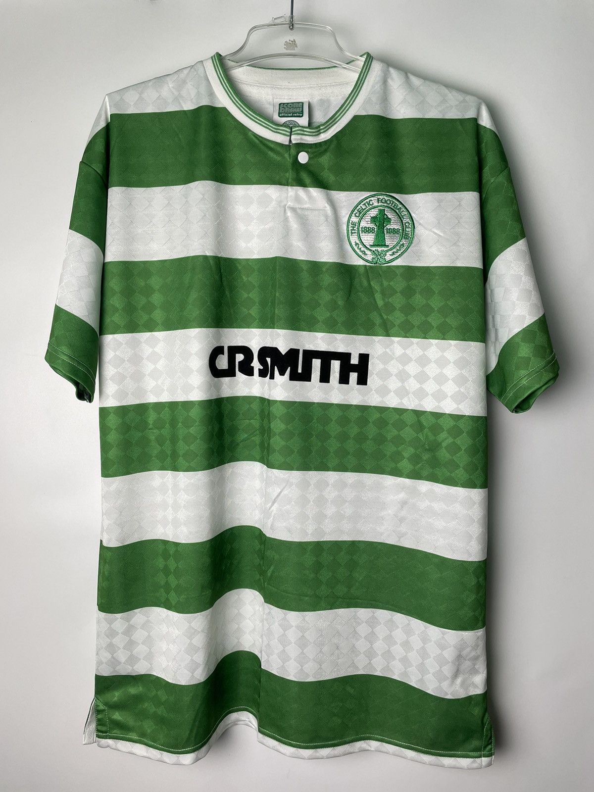 Rare × Soccer Jersey × Vintage SIZE M CELTIC RETRO REPLICA 1988 HOME ...