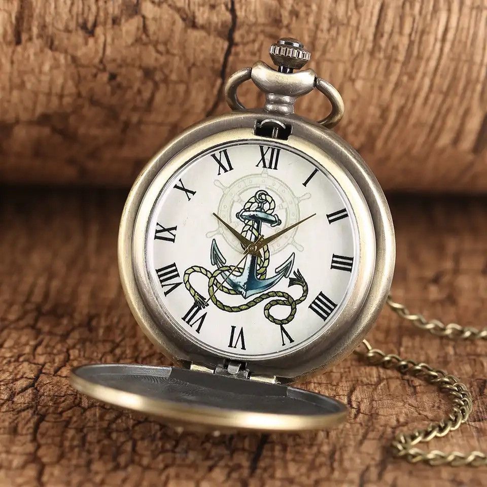 Vintage Boat Anchor Pocket Watch | Grailed