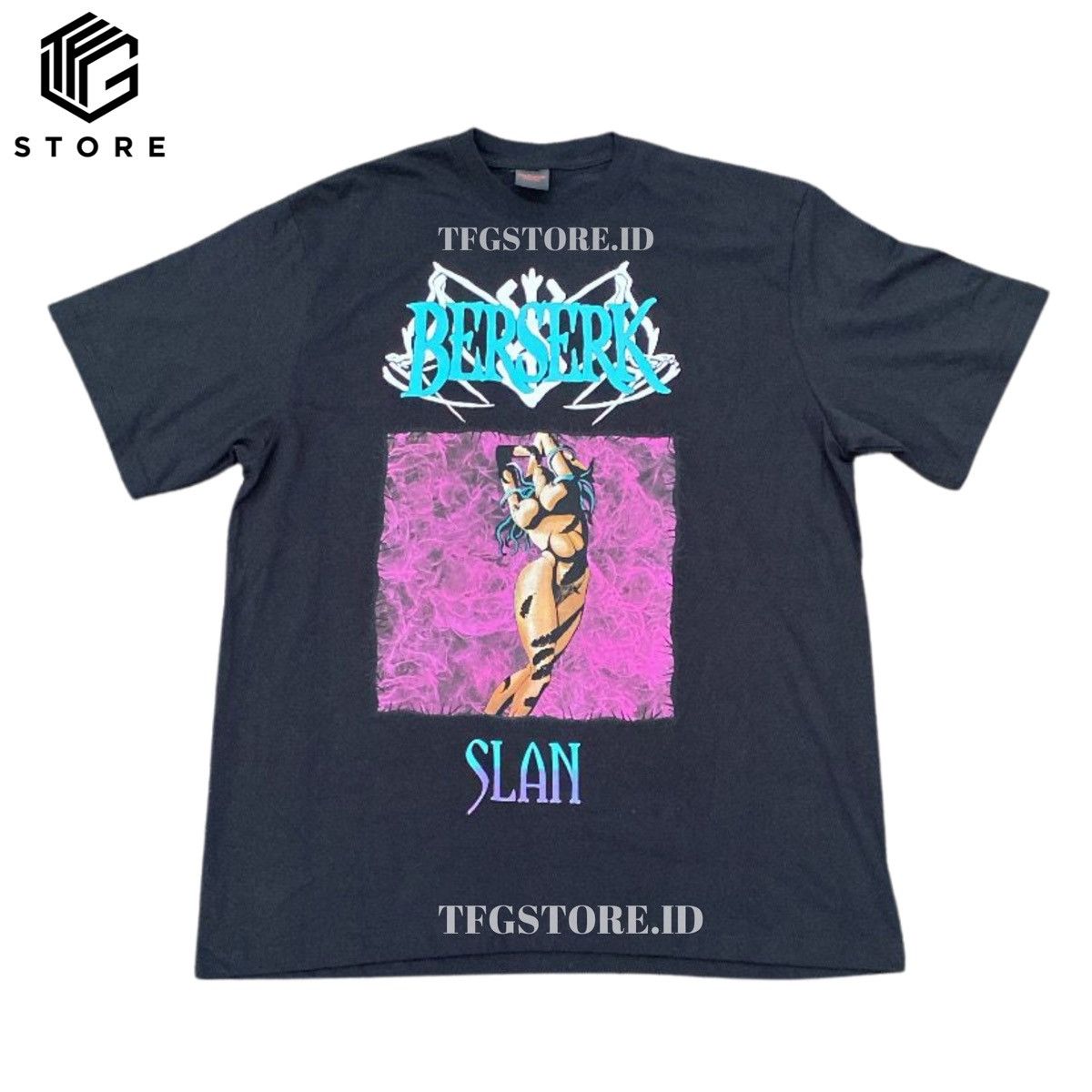 Very Rare Rare Berserk Slan Guts Griffith Femto Tee Manga T shirt XL ...