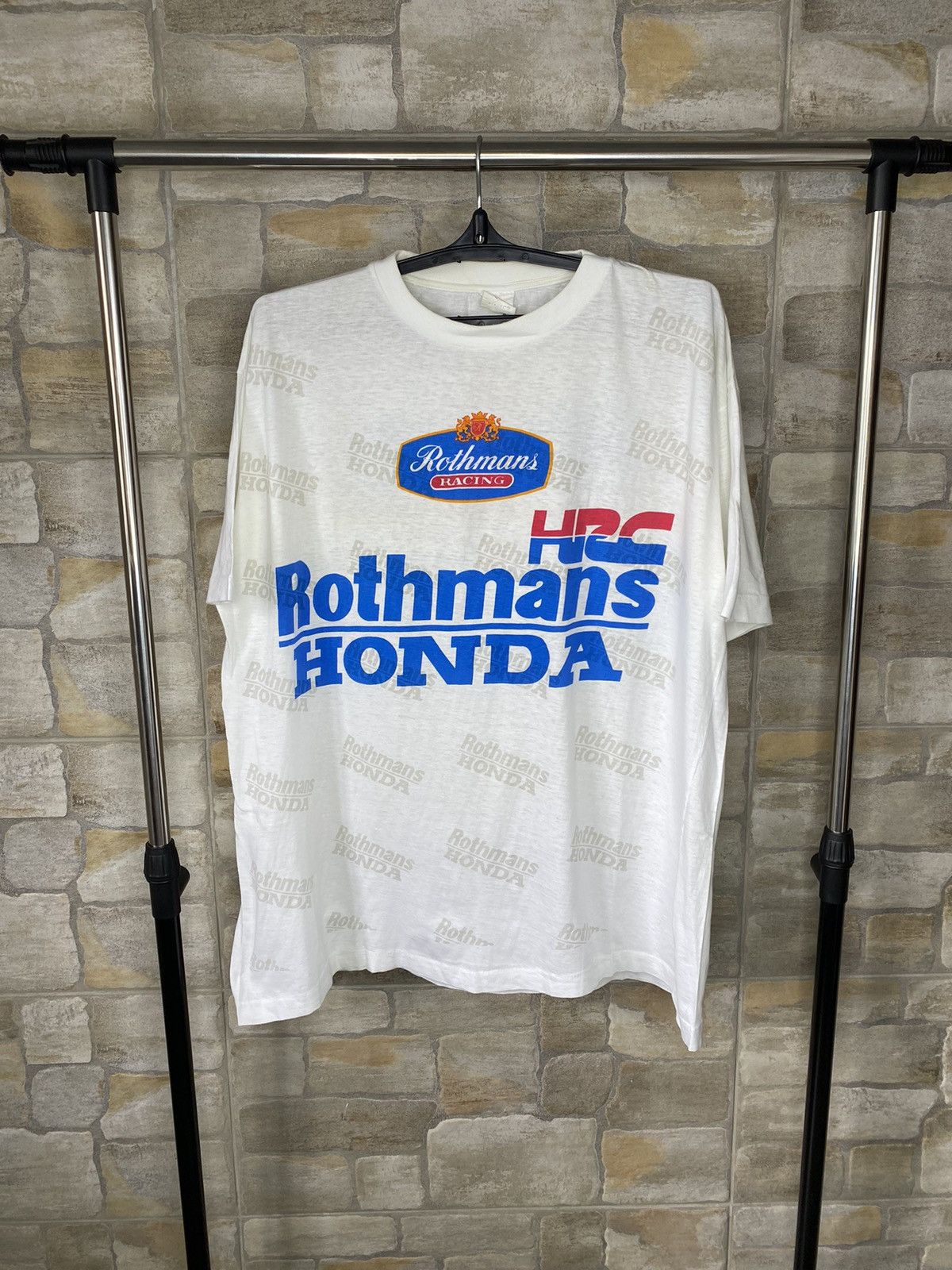 Honda × Racing × Vintage Vintage Rothmans Honda Racing AOP single ...