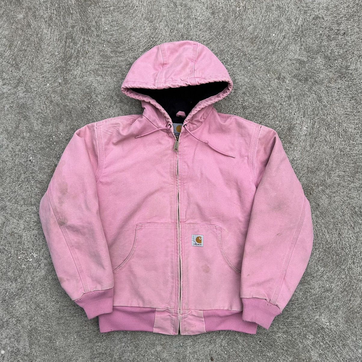 Carhartt × Vintage Vintage Carhartt Jacket Women’s Pink | Grailed