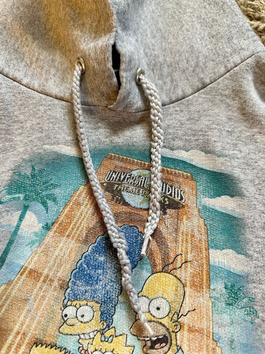 The Simpsons 🔥Universal Studios Simpson Simpson Hoodie Bog Logo Florida ...