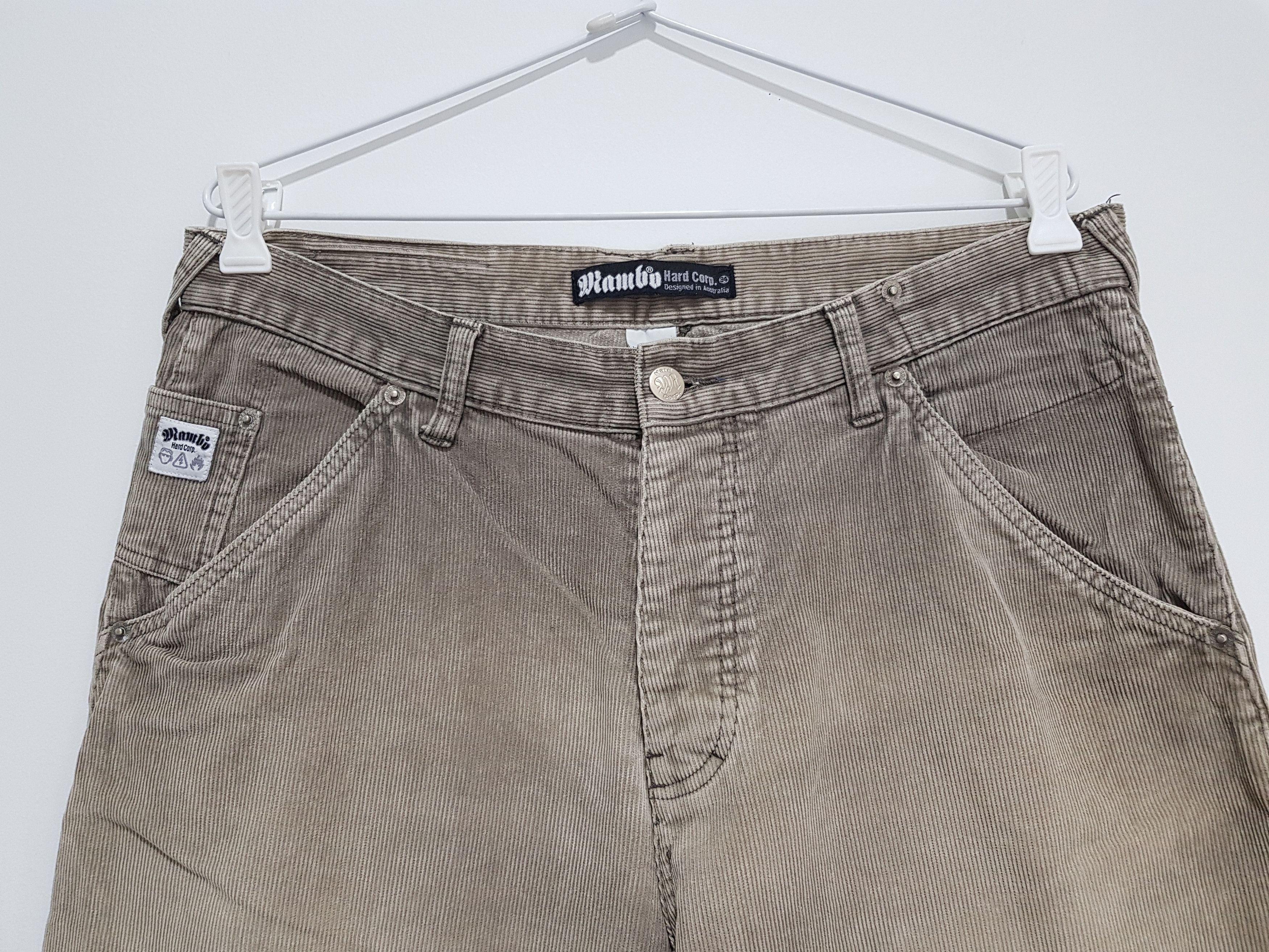 Mambo original vintage ribcord corduroy relaxed pants 34 excellent ...