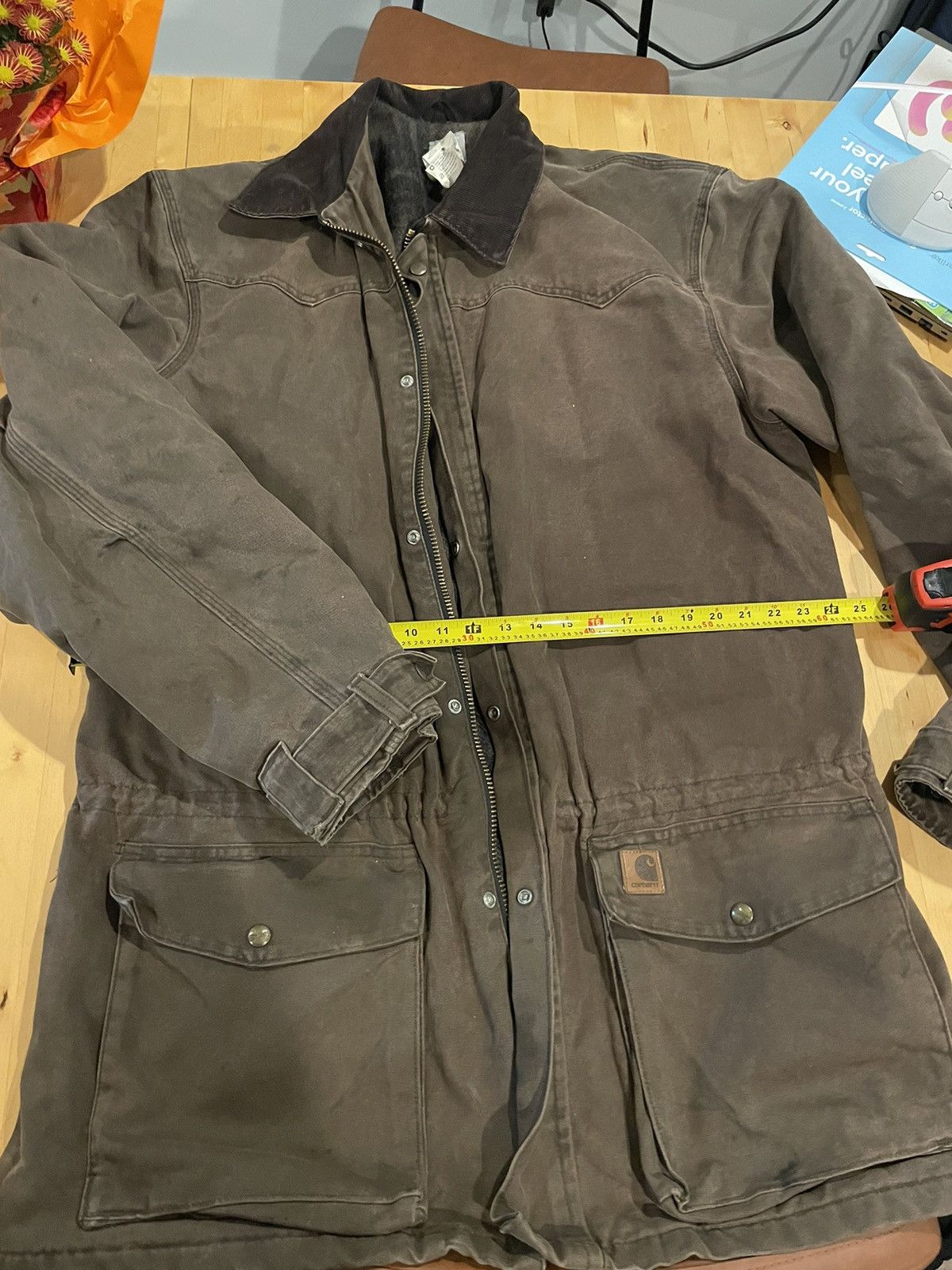 Carhartt Vintage Carhartt Long coat | Grailed