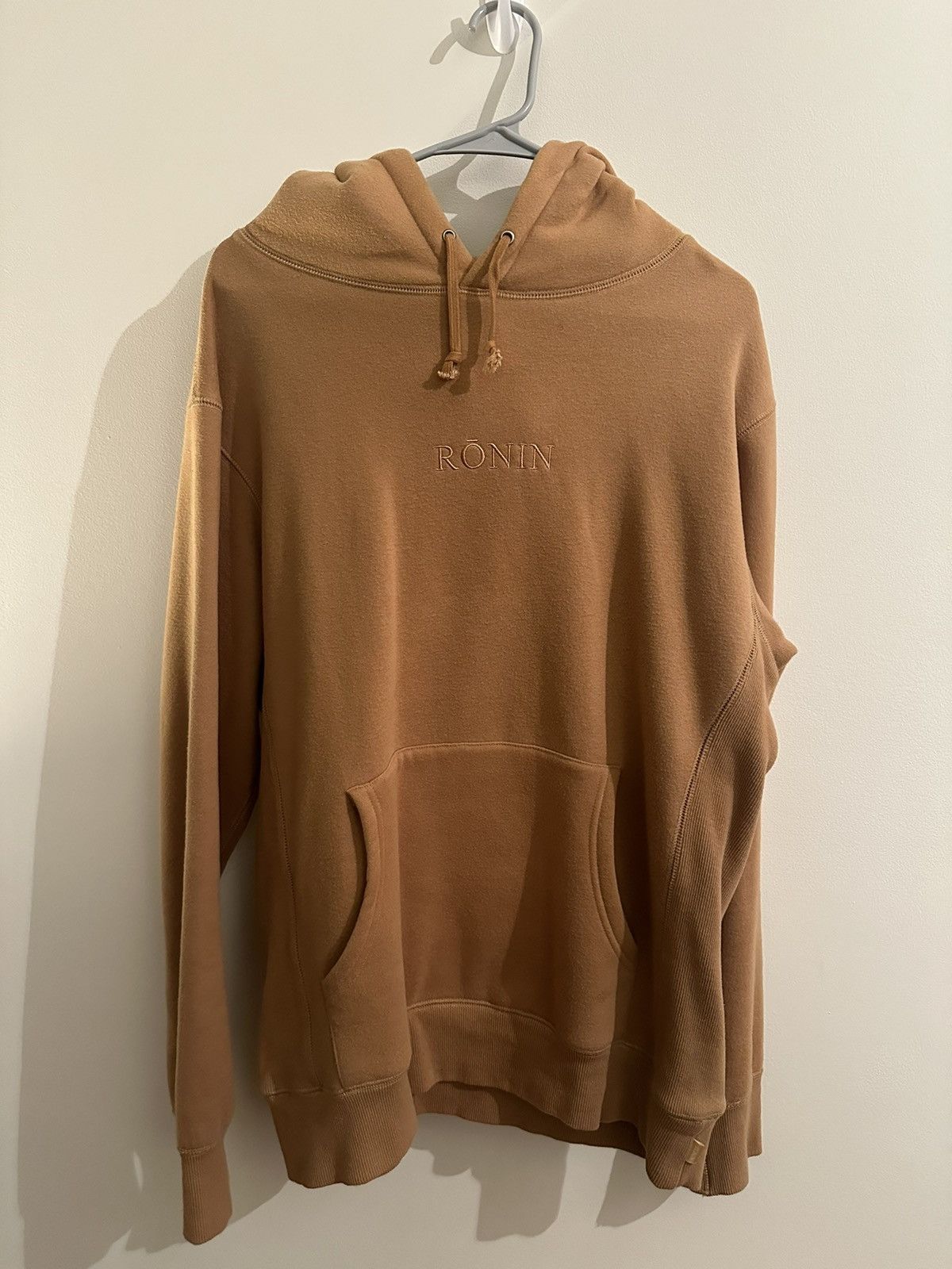 Ronin Division Ronin Division Tonal Hoodie in Beige | Grailed