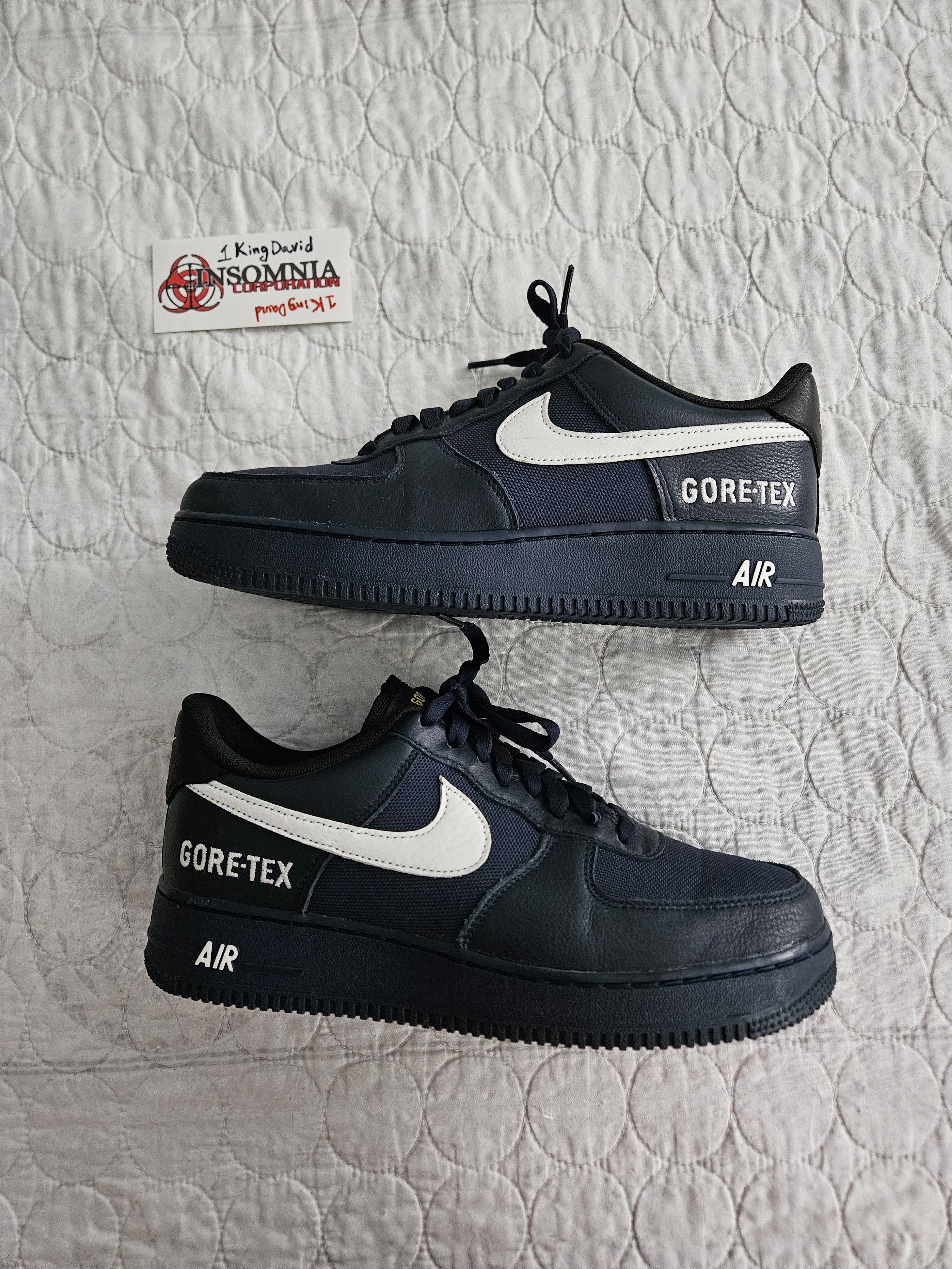 Goretex × Nike Nike Gorte-Tex x Air Force 1 Low Navy | Grailed