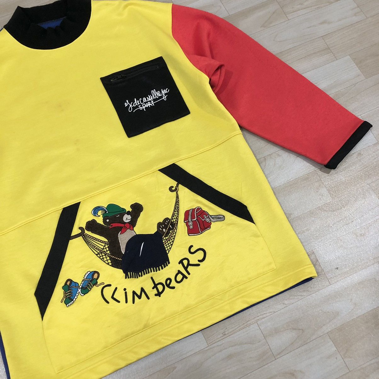 Vintage Jean Charles de Castelbajac Sport Big Logo Multicolor | Grailed