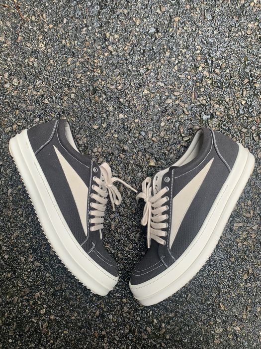 Rick Owens Dust DRKSHDW Canvas Vans | Grailed