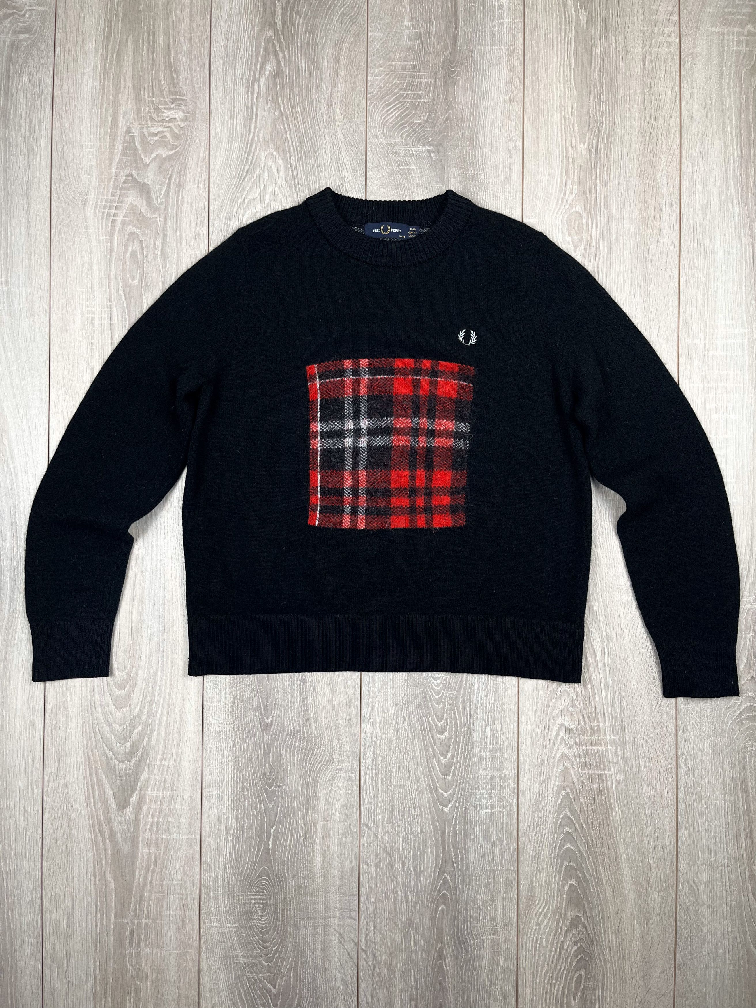 Fred Perry × Streetwear Wmns Fred Perry Wool Sweater Classic Logo | Grailed