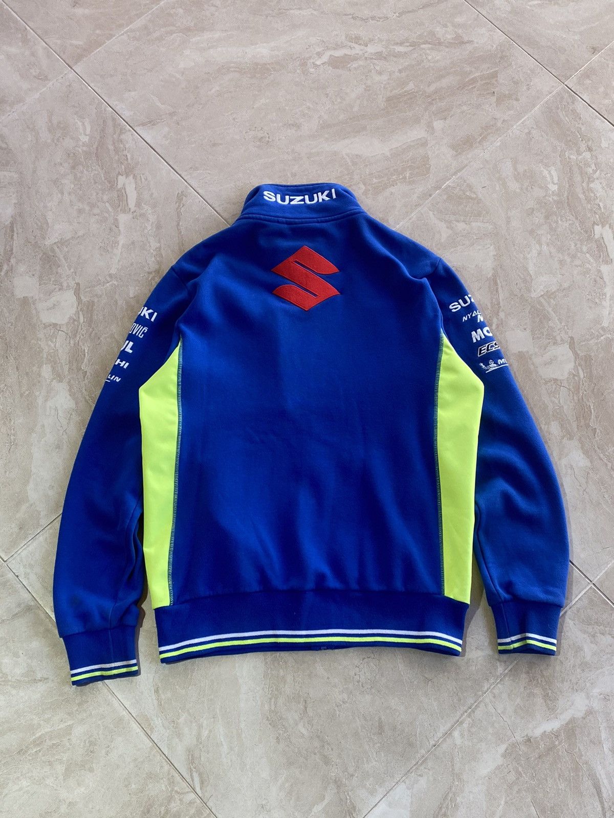 Japanese Brand Suzuki hype y2k streetwear racing style track top | Grailed