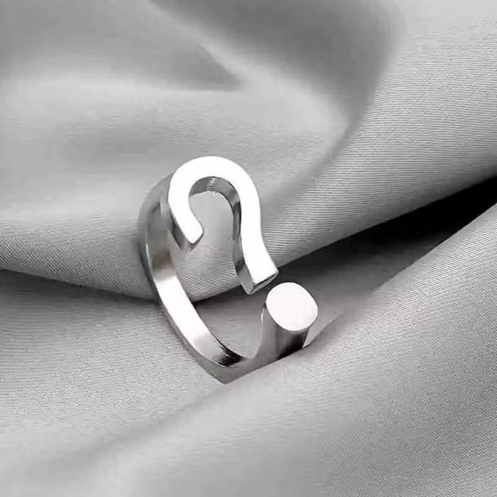 Vintage Creative Question Mark Ring | Grailed