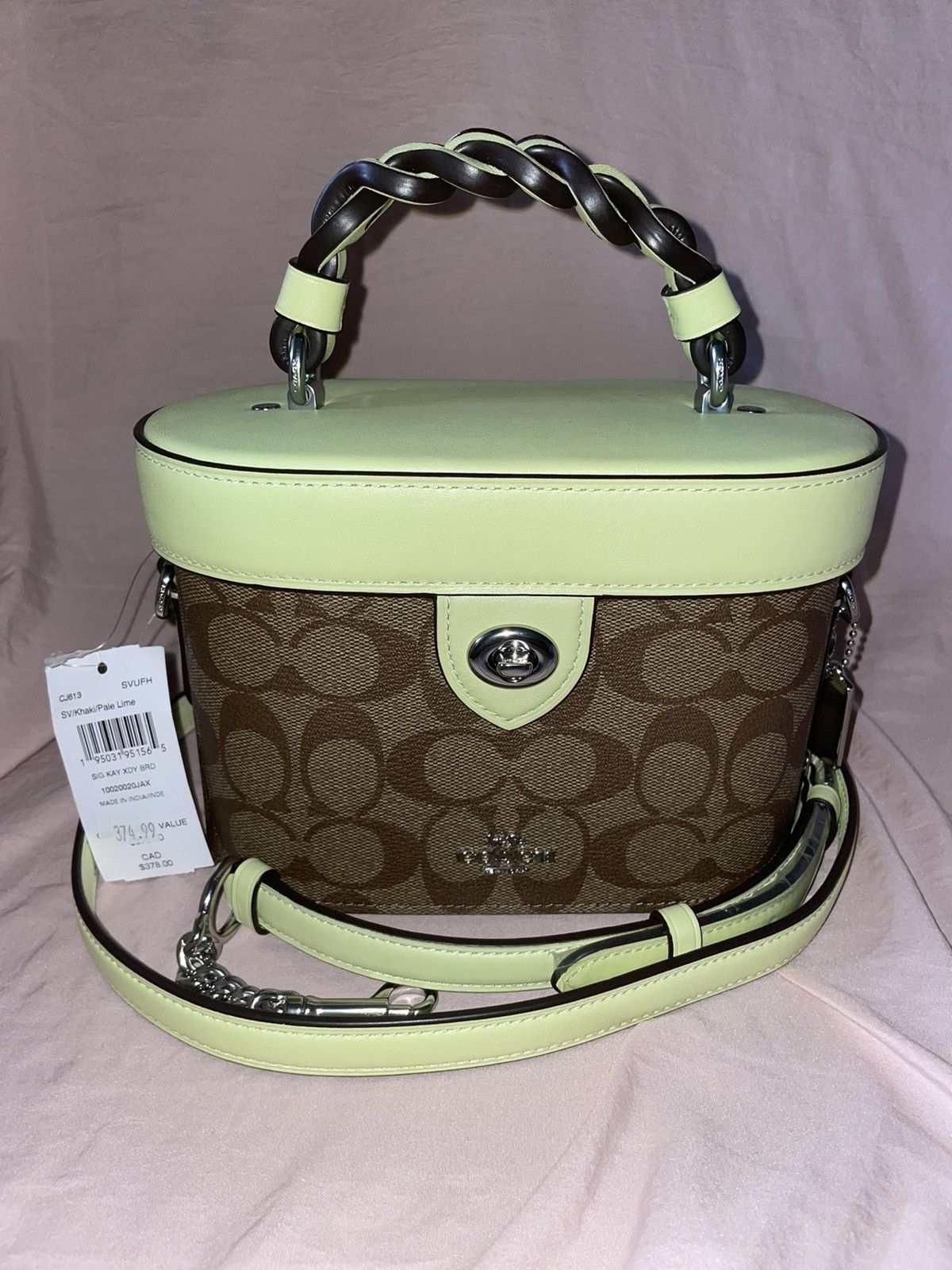 Coach Coach Lime Kay Crossbody In Signature Canvas | Grailed