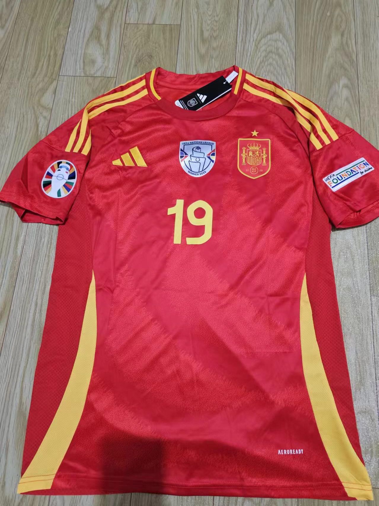 Fifa World Cup 2024 Spain #19 Lamine Yamal Jersey | Grailed