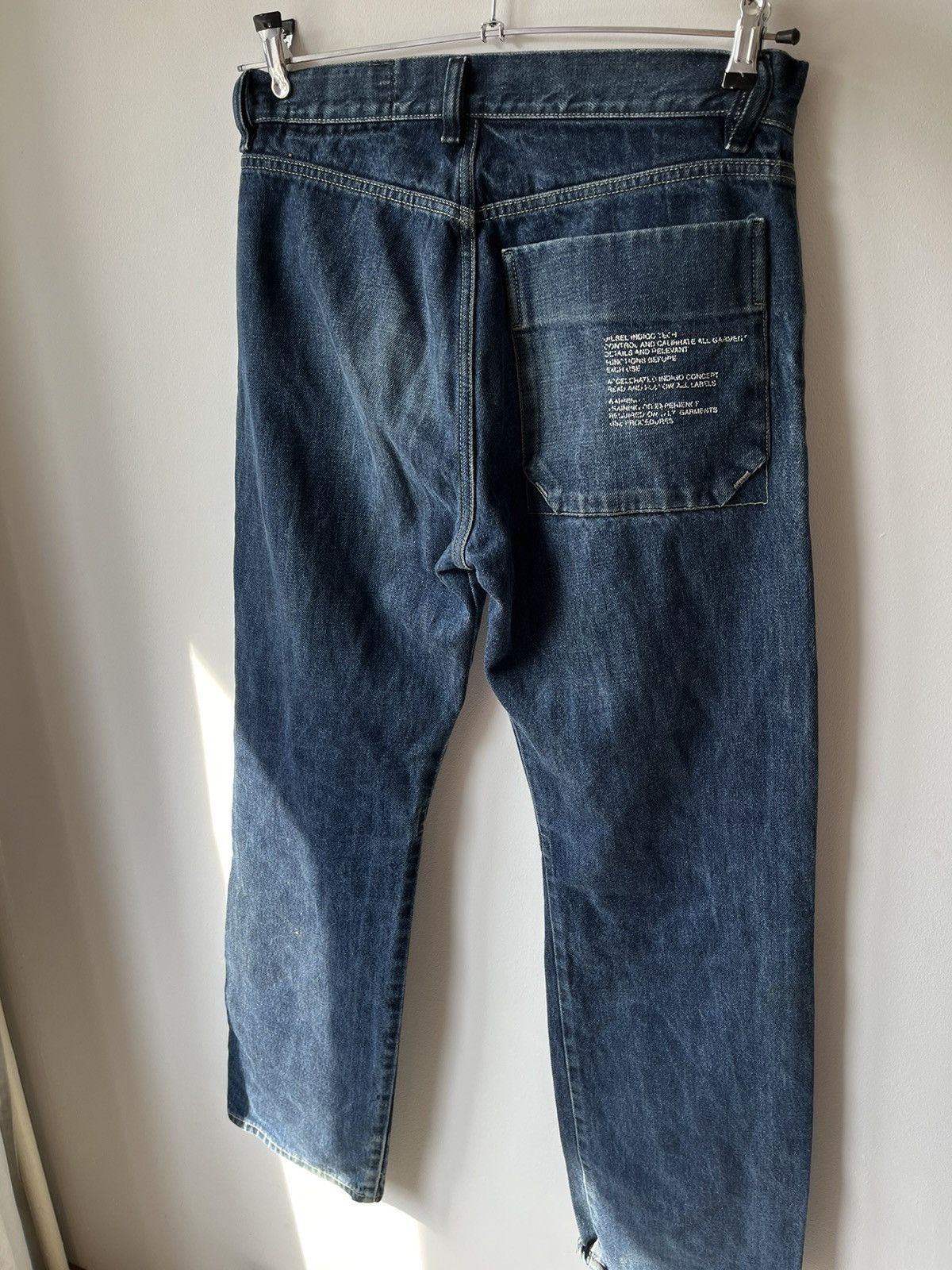 Diesel Diesel indigo tech poem jeans Y2K made in Italy 🇮🇹 | Grailed