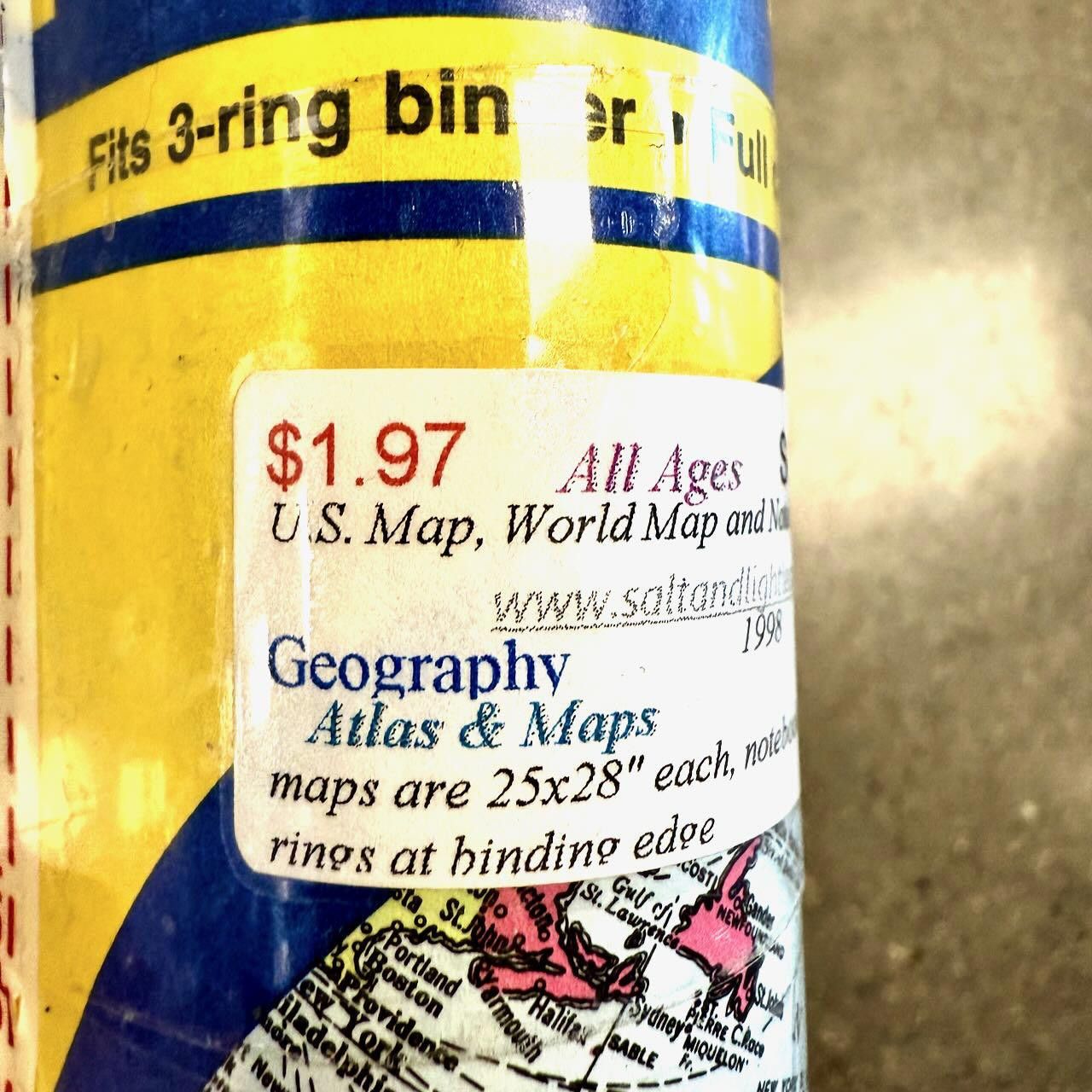 Designer VTG U.S. & World Map Set w/ Atlas 1990s HTF | Grailed