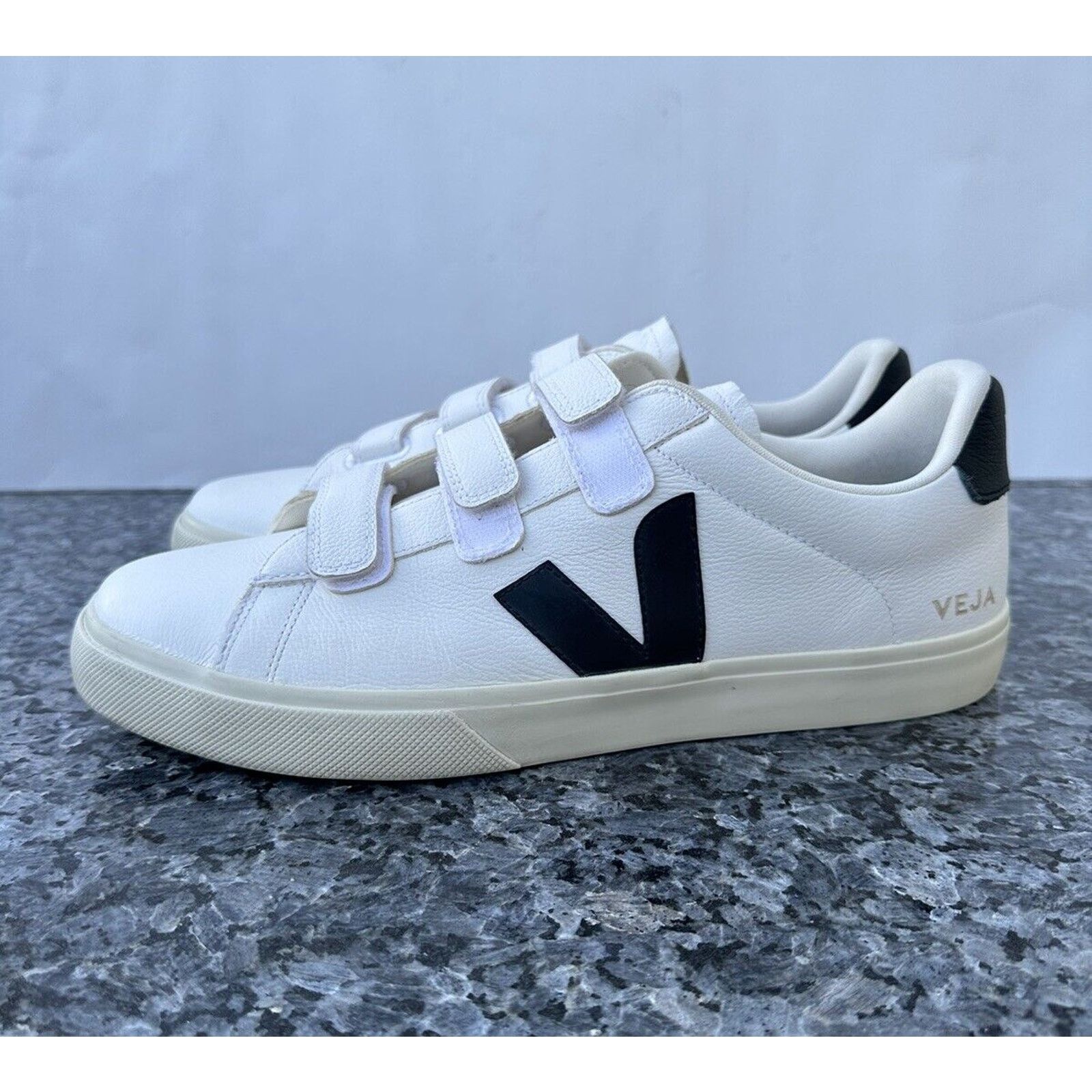 Veja Veja Recife Chromefree Triple Strap Fasten Sneaker White Bla | Grailed