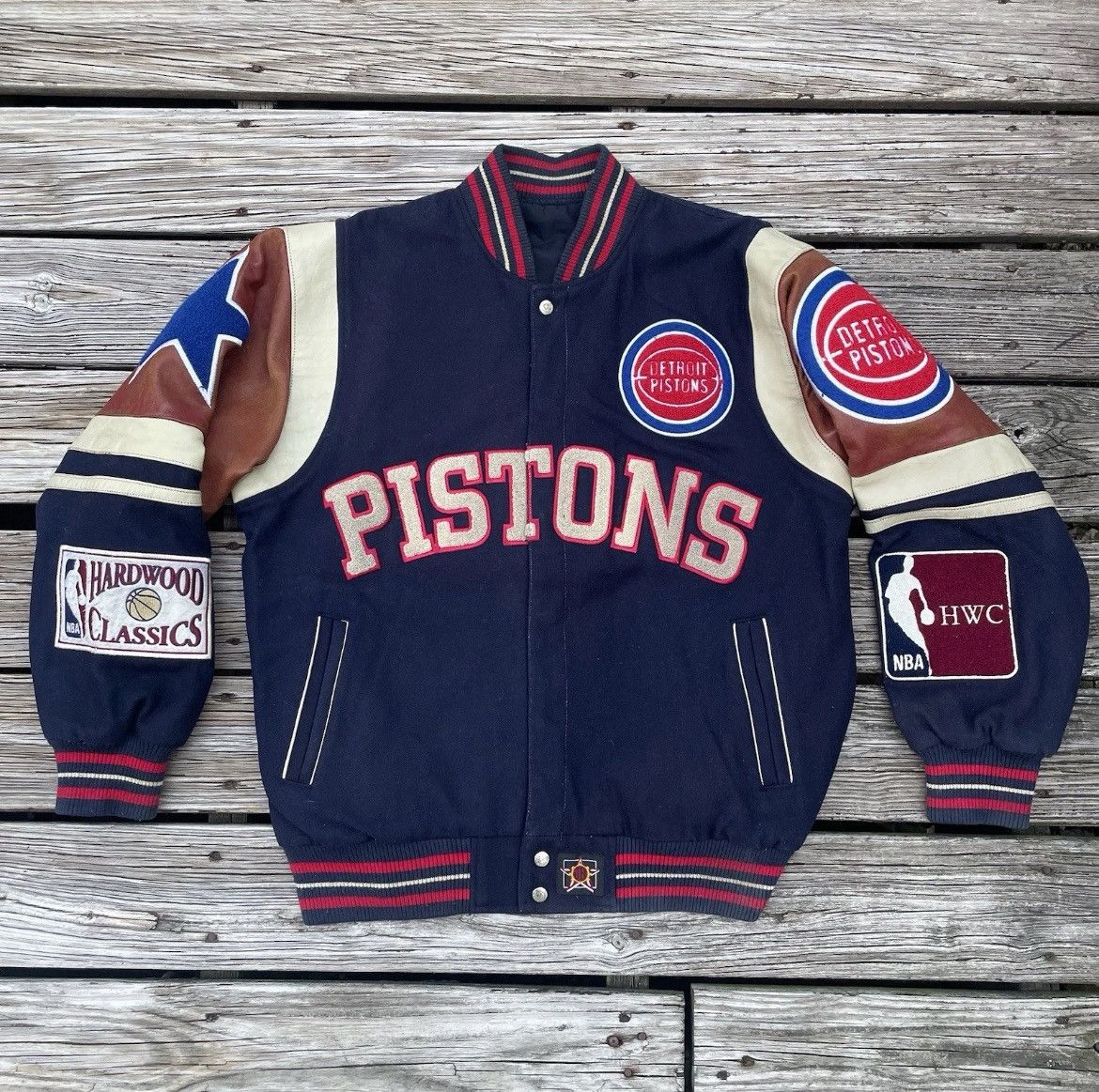 Jeff Hamilton Vintage 2005 Detroit Pistons Jeff Hamilton Reversible ...