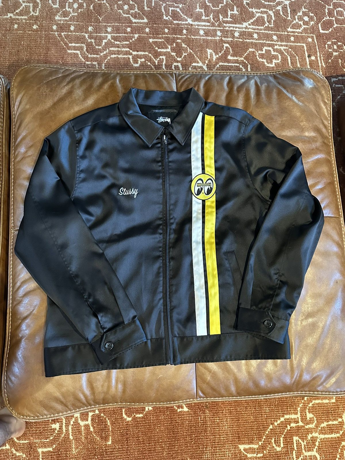 Stussy Stussy x Mooneyes Collab Nylon Jacket | Grailed