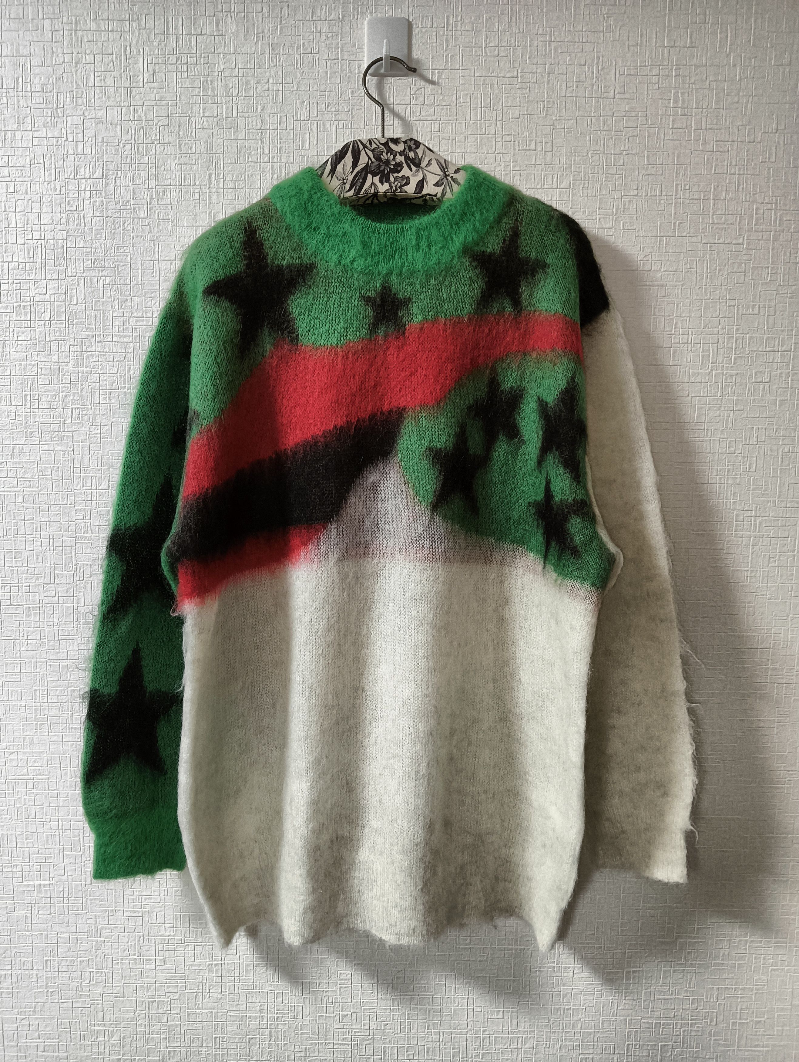 DENIM TEARS × Saint Michael Denim Tears Mohair Knit Sweater | Grailed