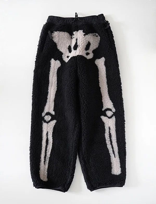 Kapital Kapital Bone Boa Fleece pants skeleton size 3 | Grailed