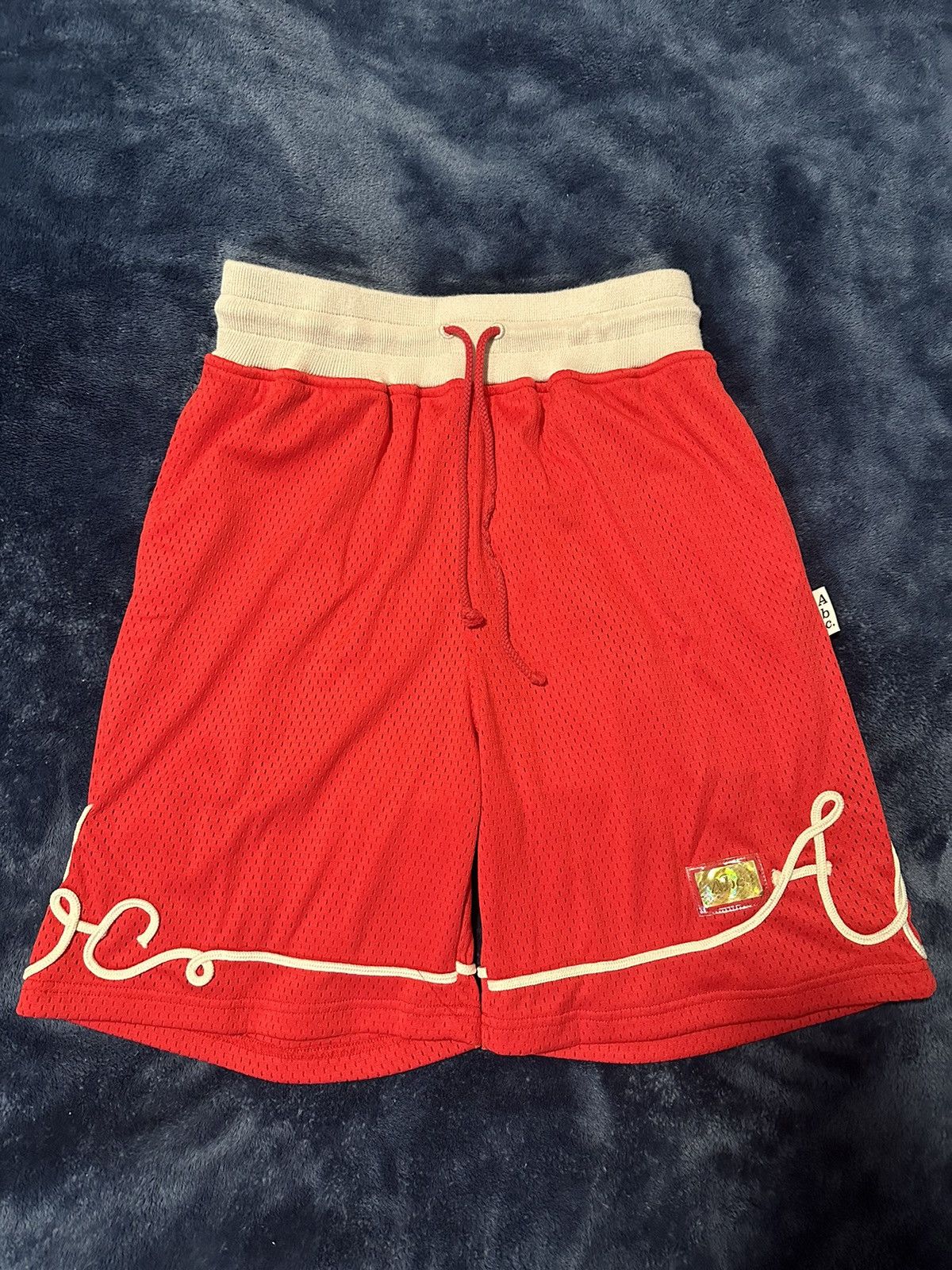 Advisory Board Crystals ABC Basketball Shorts Red | Grailed