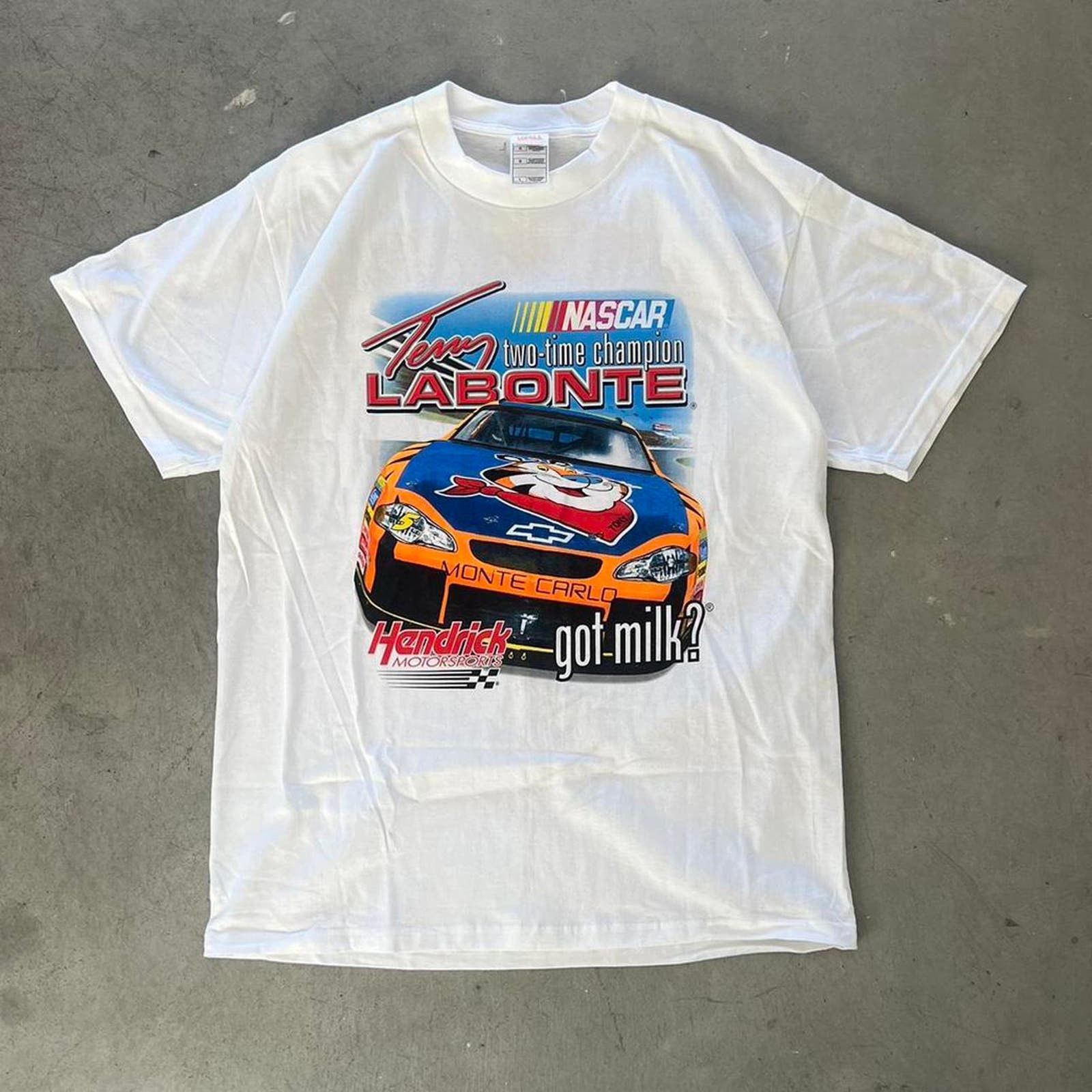 Vintage Vintage Nascar Terry Labonte Frosted Flakes Racing T-Shirt ...
