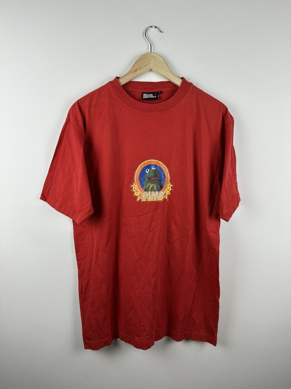 Humor × Streetwear × Tee Pimp Killer Instinct Kermit vintage rare Tee ...
