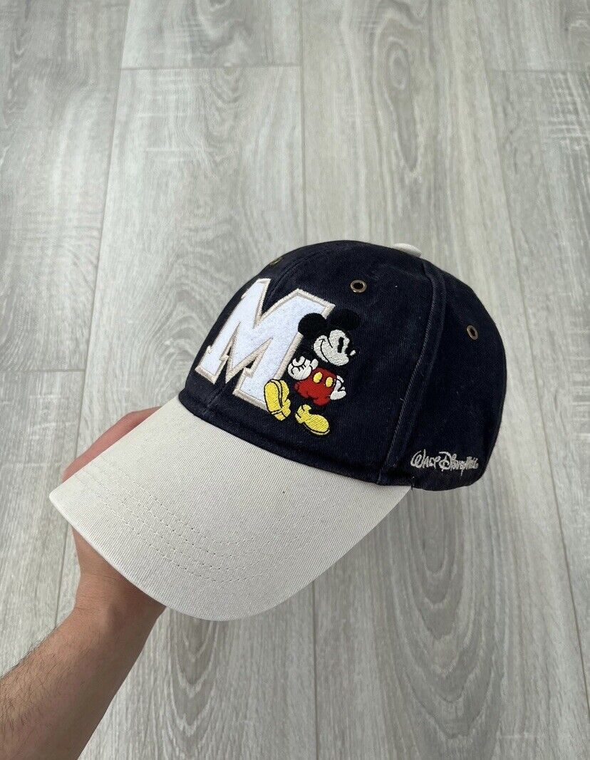 Disney × Streetwear × Vintage Walt Disney World Mickey Embroidered Logo ...