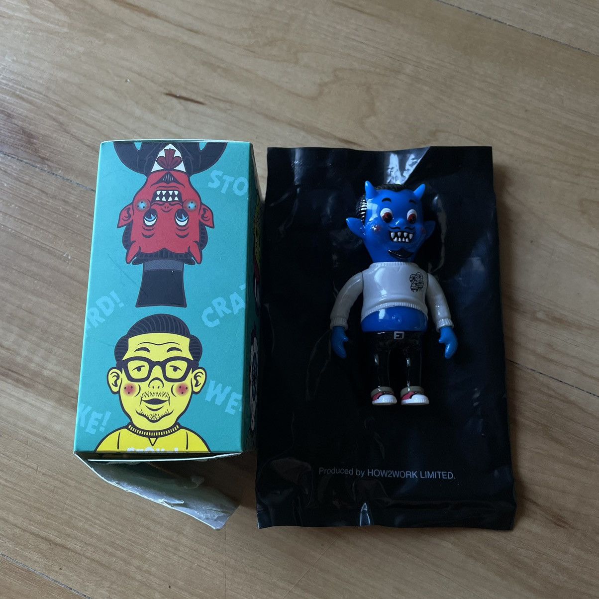 Medicom Toy Headlock Studio Mini blue face lil diablo | Grailed