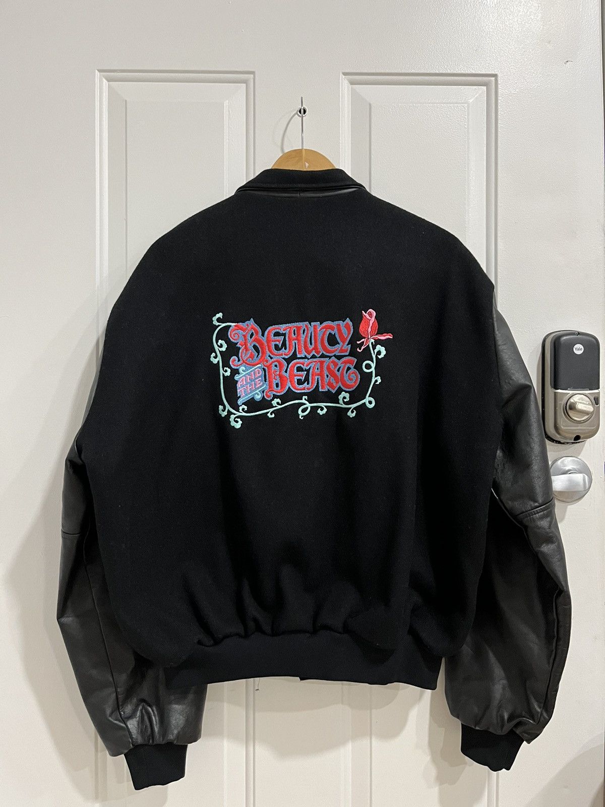 Vintage Vintage Disney Beauty & The Beast Movie Promo Jacket Large ...