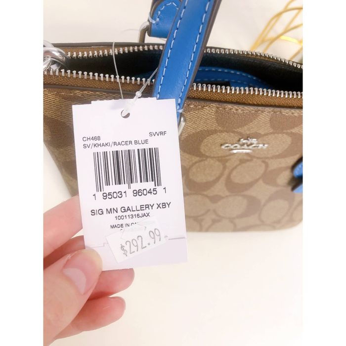 Coach Coach CH468 Mini Gallery Crossbody In Signature Canvas | Grailed