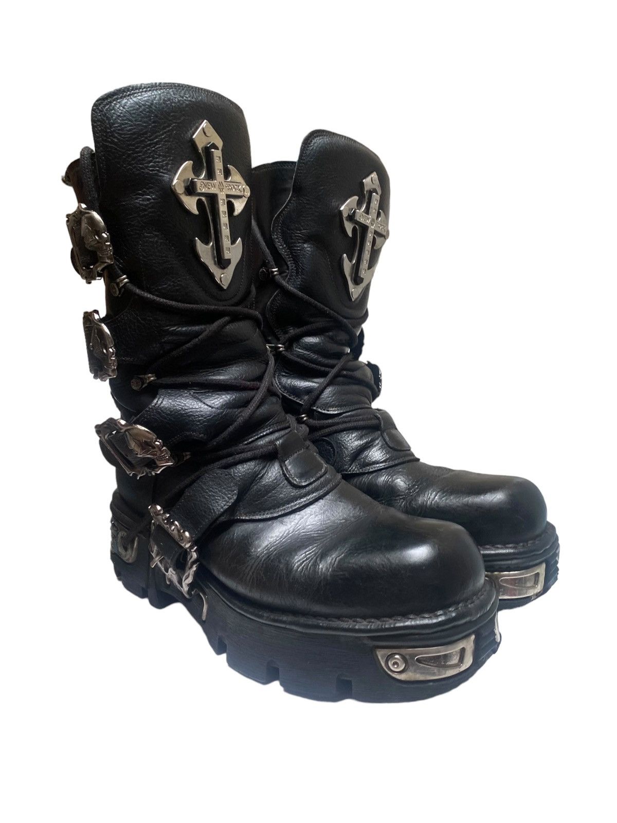 Avant Garde × New Rock × Vintage Rare vintage New Rock reactor boots ...