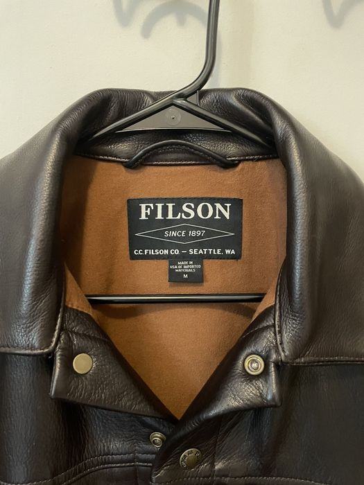 Filson Filson Leather Short Cruiser | Grailed